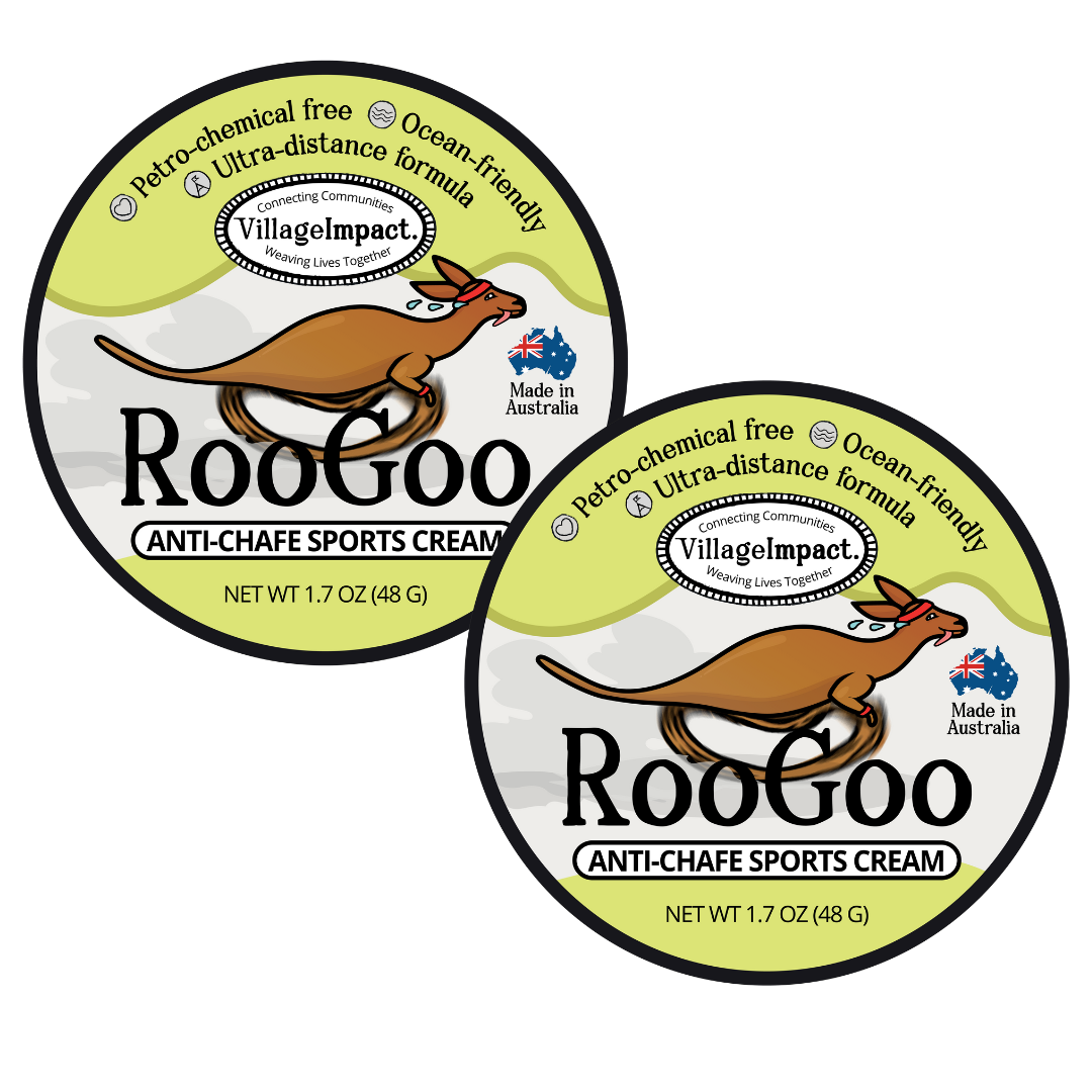Twice the protection, none of the friction – RooGoo Double Pack – Village Impact